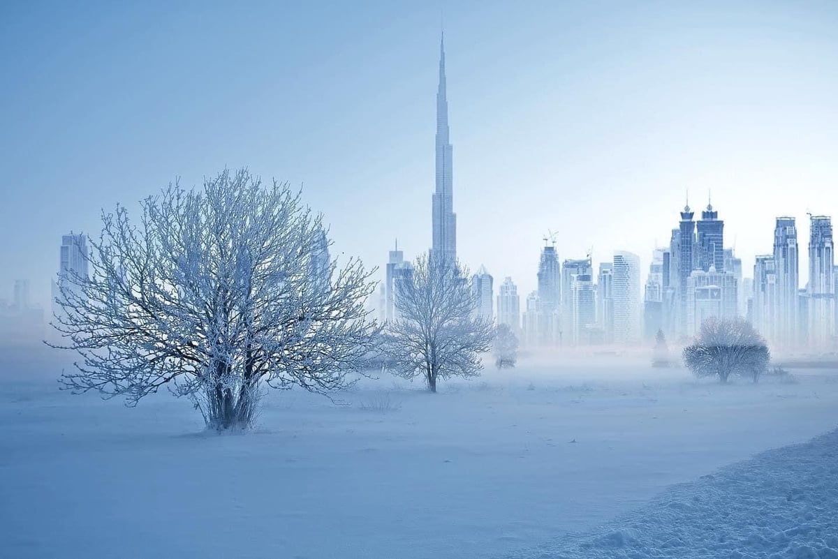 Is it snowing in Dubai? | Two Continents