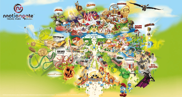 Motiongate Dubai in Dubai – Book Online | Two Continents | Two Continents