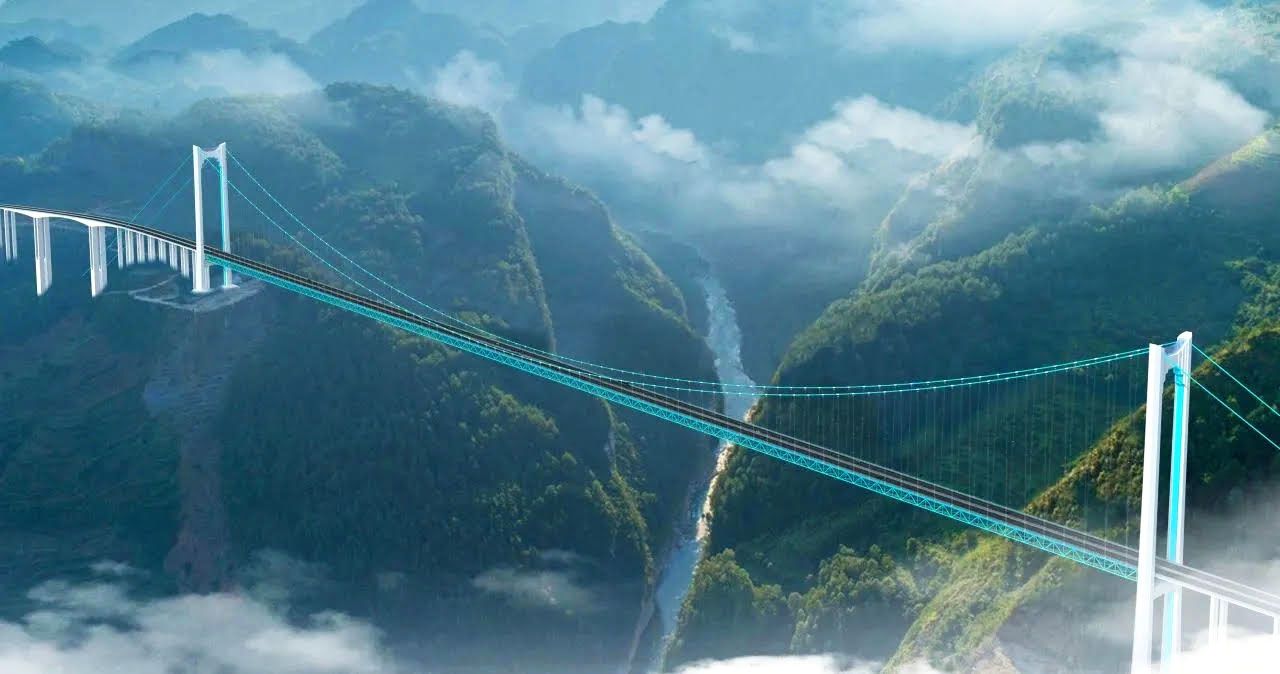 The world's highest bridge is being built in China | Two Continents | Two Continents